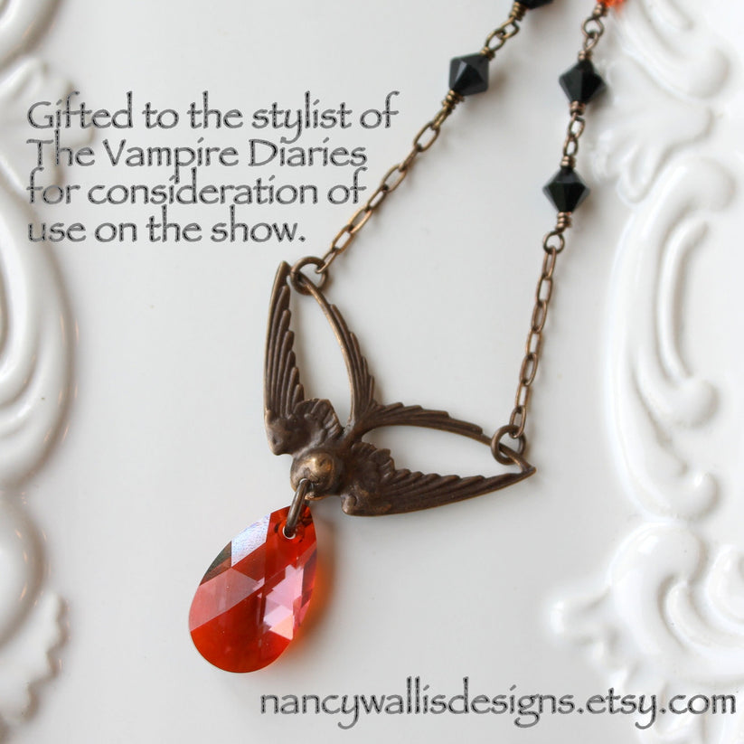 Swoop Necklace as seen on The Vampire Diaries – Wallis Designs
